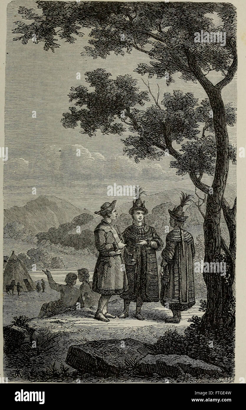 A 1868 French work detailing the exploration and travels of Siberia ...
