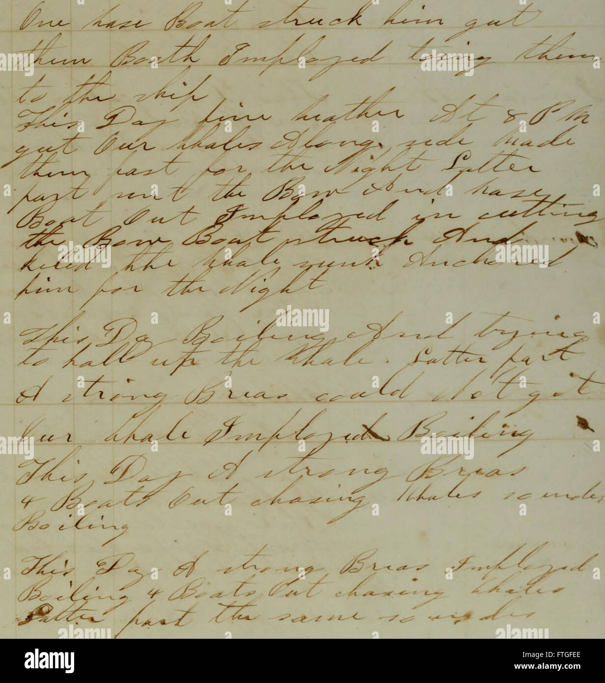 The logbook of the ship 'Milo,' captained by Jonathan Capen Hawes ...