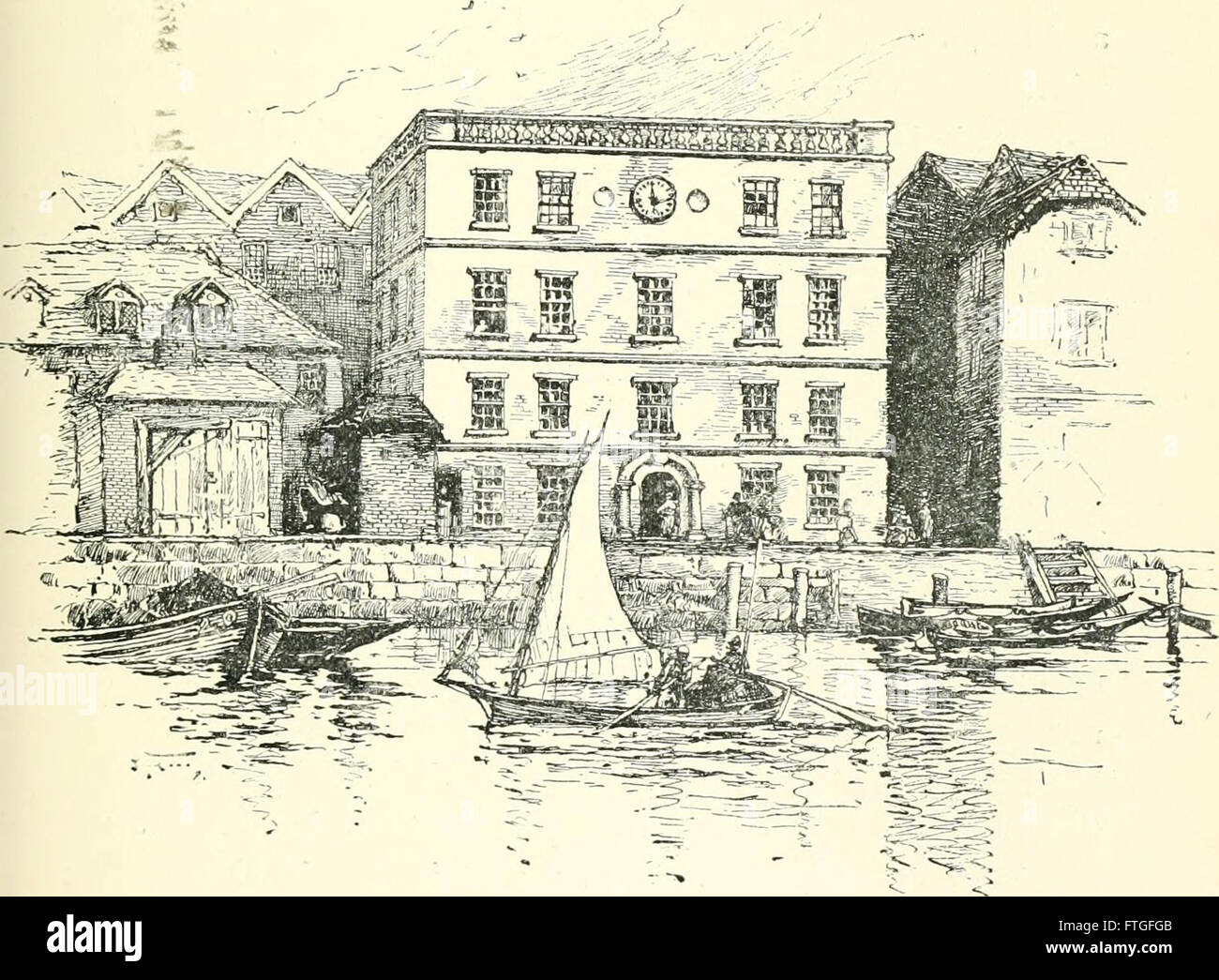 London, historic map 1892 hi-res stock photography and images - Alamy