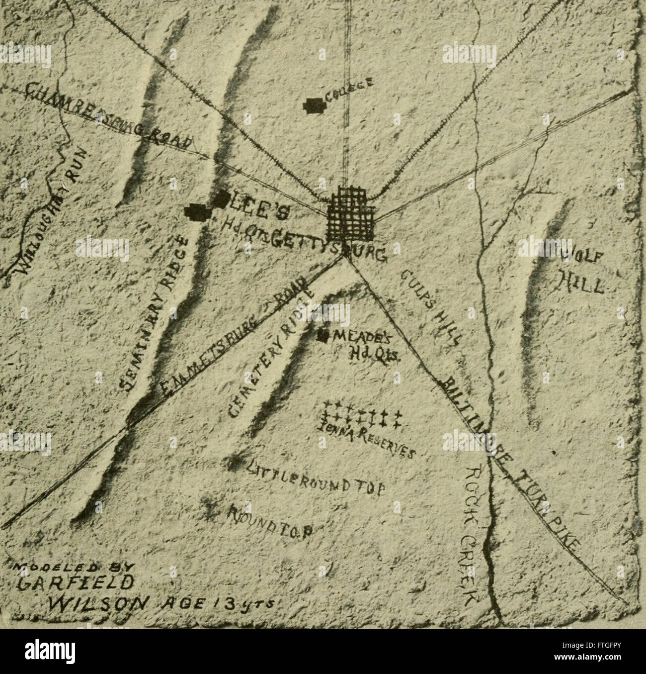 Map of clay hi-res stock photography and images - Alamy