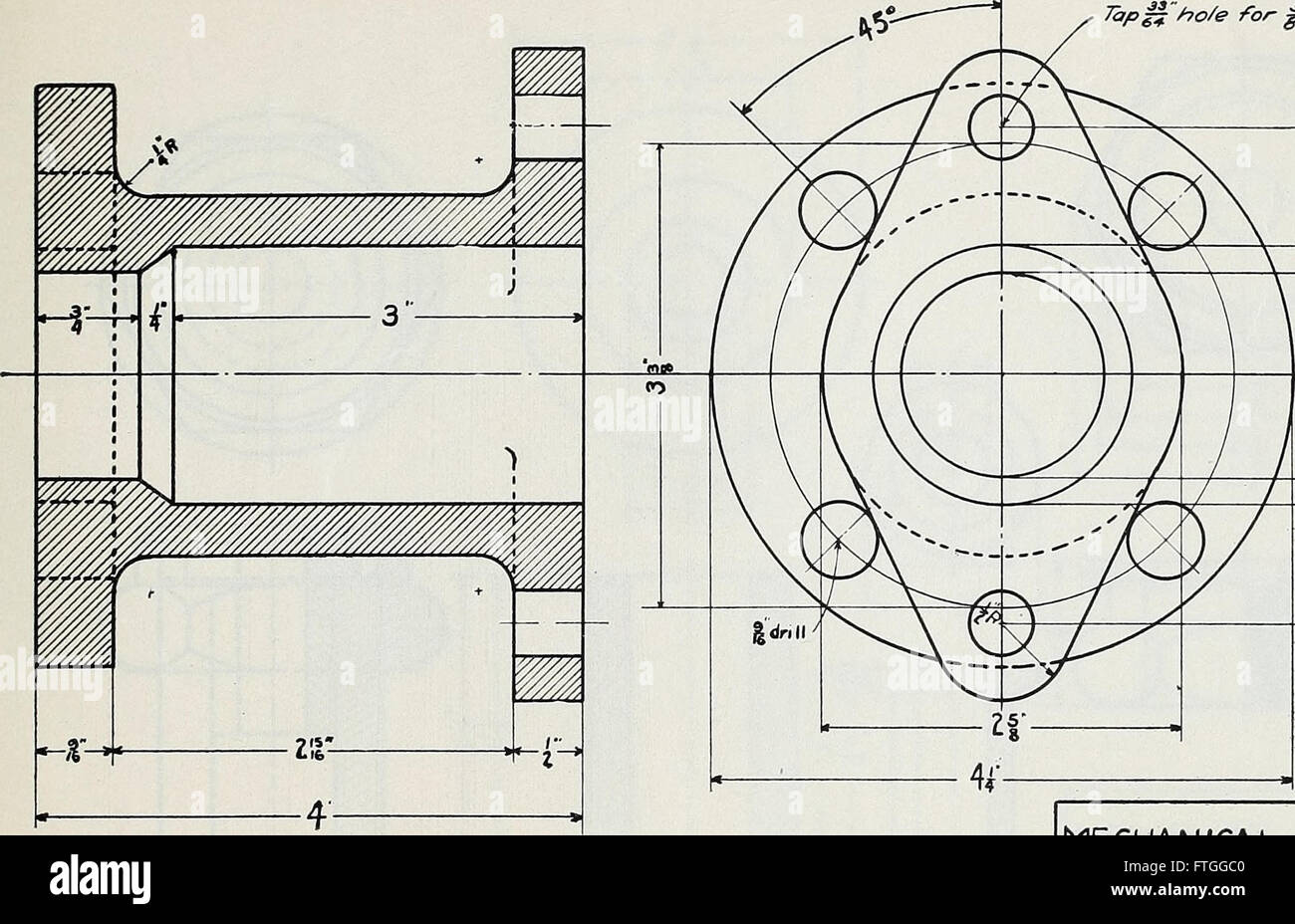 *Mechanical Drawing Copy Plates* (1918) consists of technical ...