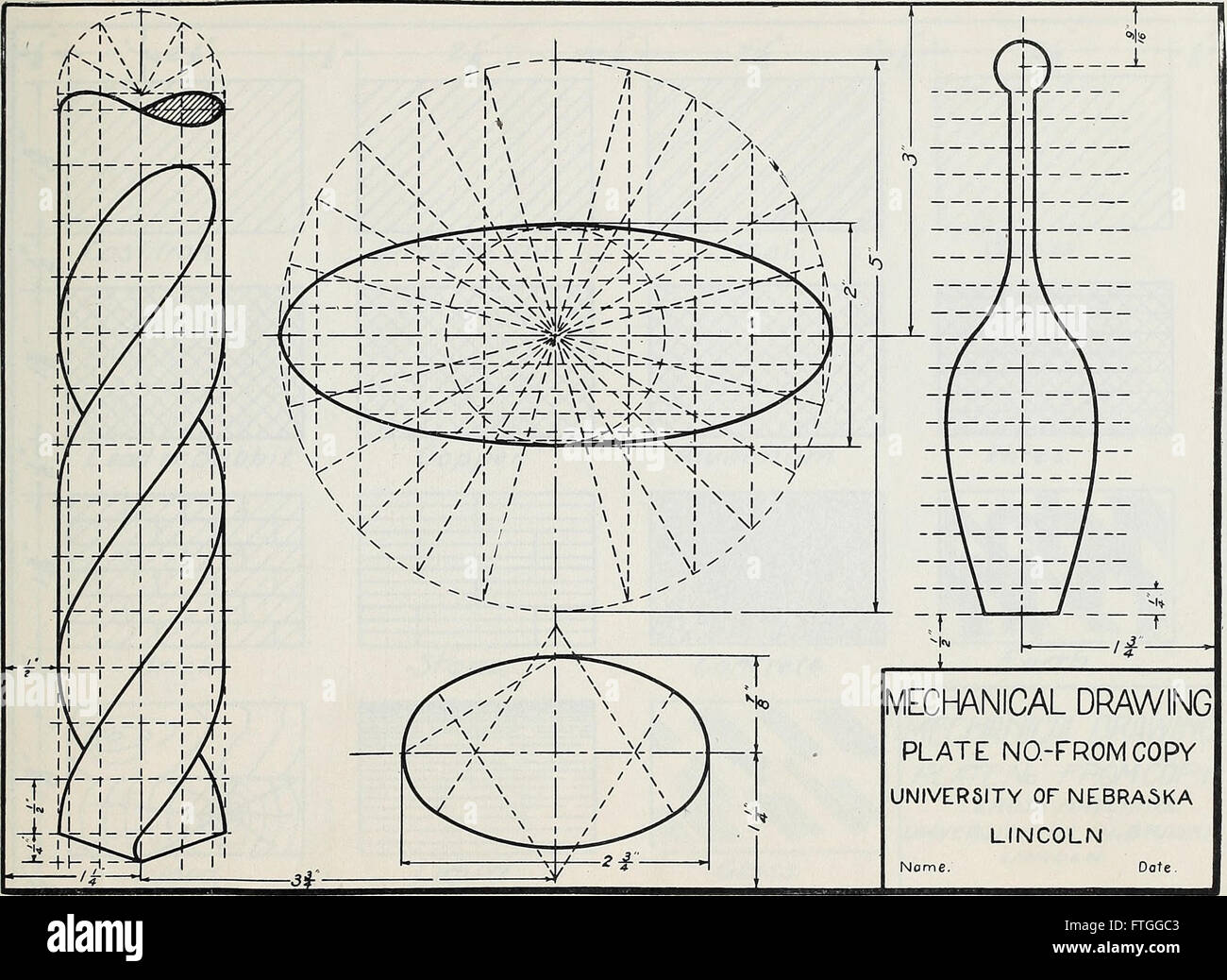 'Mechanical Drawing Copy Plates' (1918) is a resource on the techniques ...