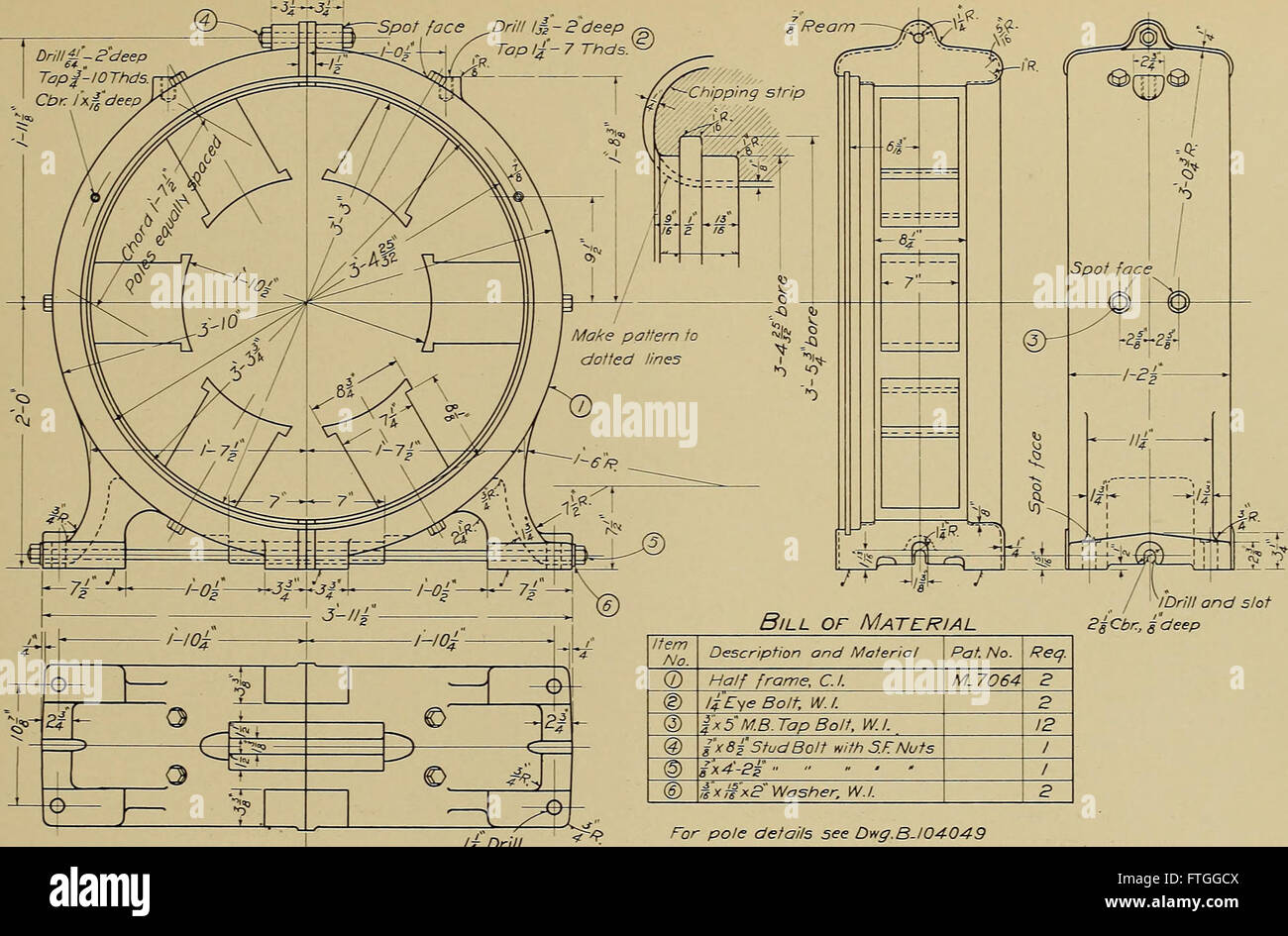 This 1909 work provides guidance on mechanical drawing techniques ...