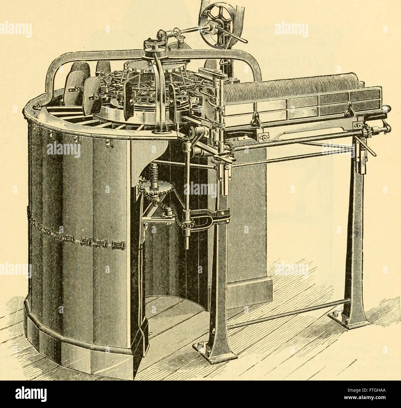 Modern mechanism, exhibiting the latest progress in machines, motors ...