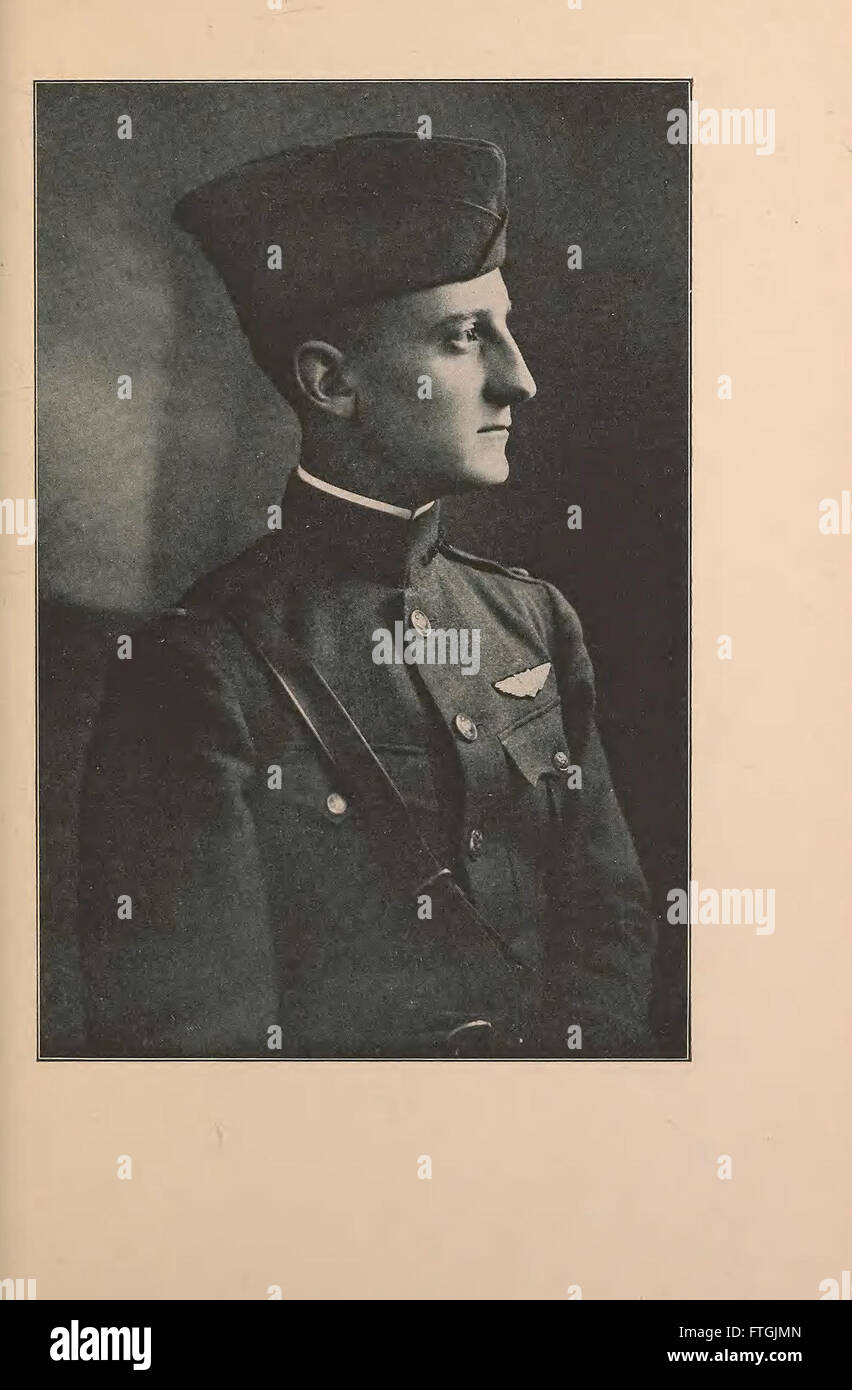 A 1919 book documenting the aviators of New England during World War I ...