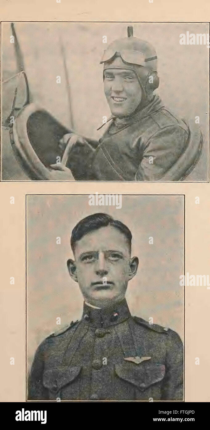 This 1919 work features portraits and records of New England aviators ...