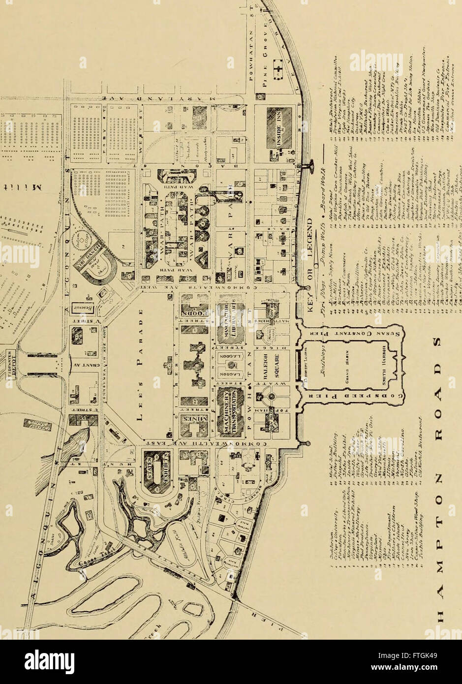 Jamestown virginia drawing hi-res stock photography and images - Alamy