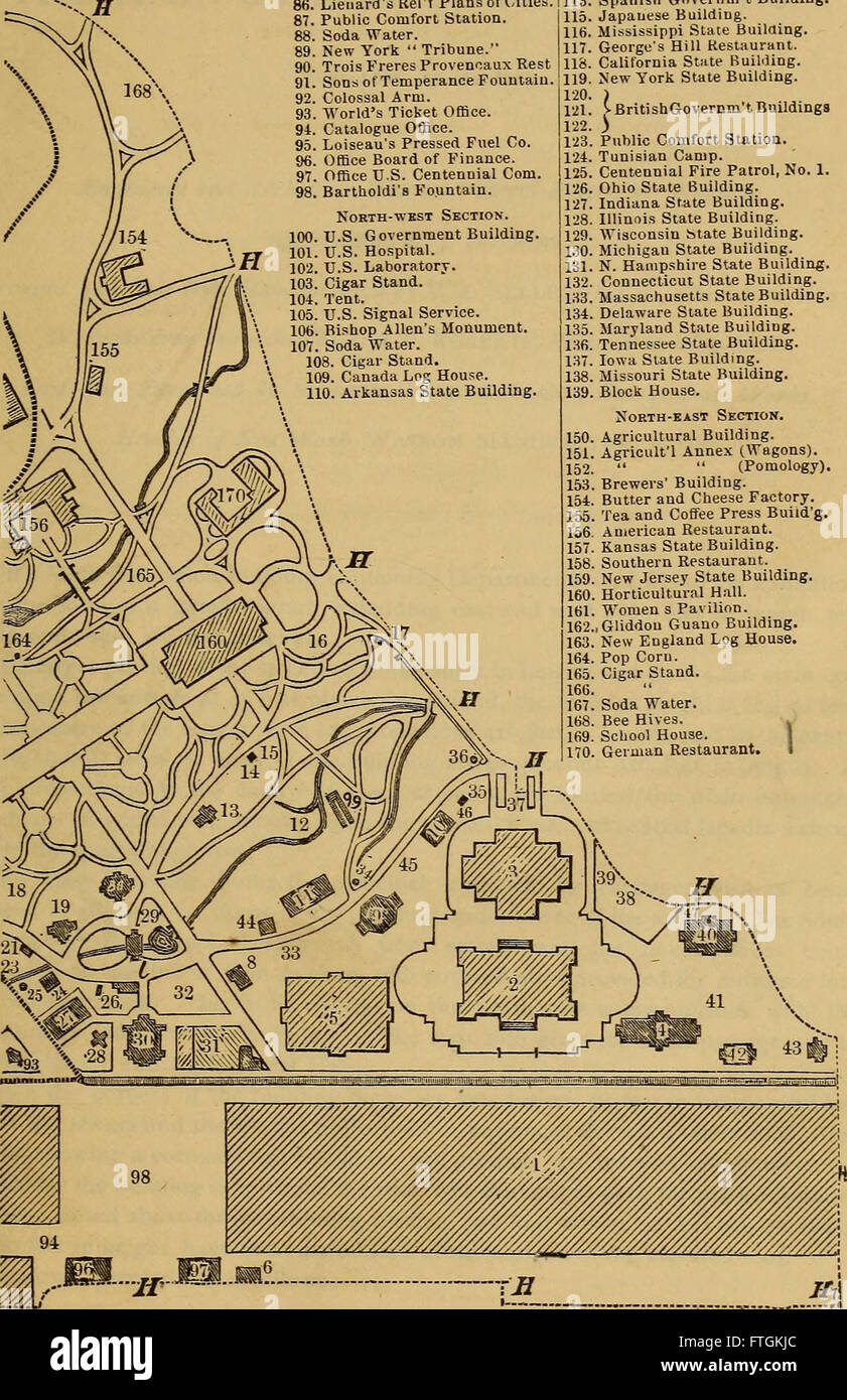 A comprehensive catalog of the 1876 exhibition, detailing sections on ...