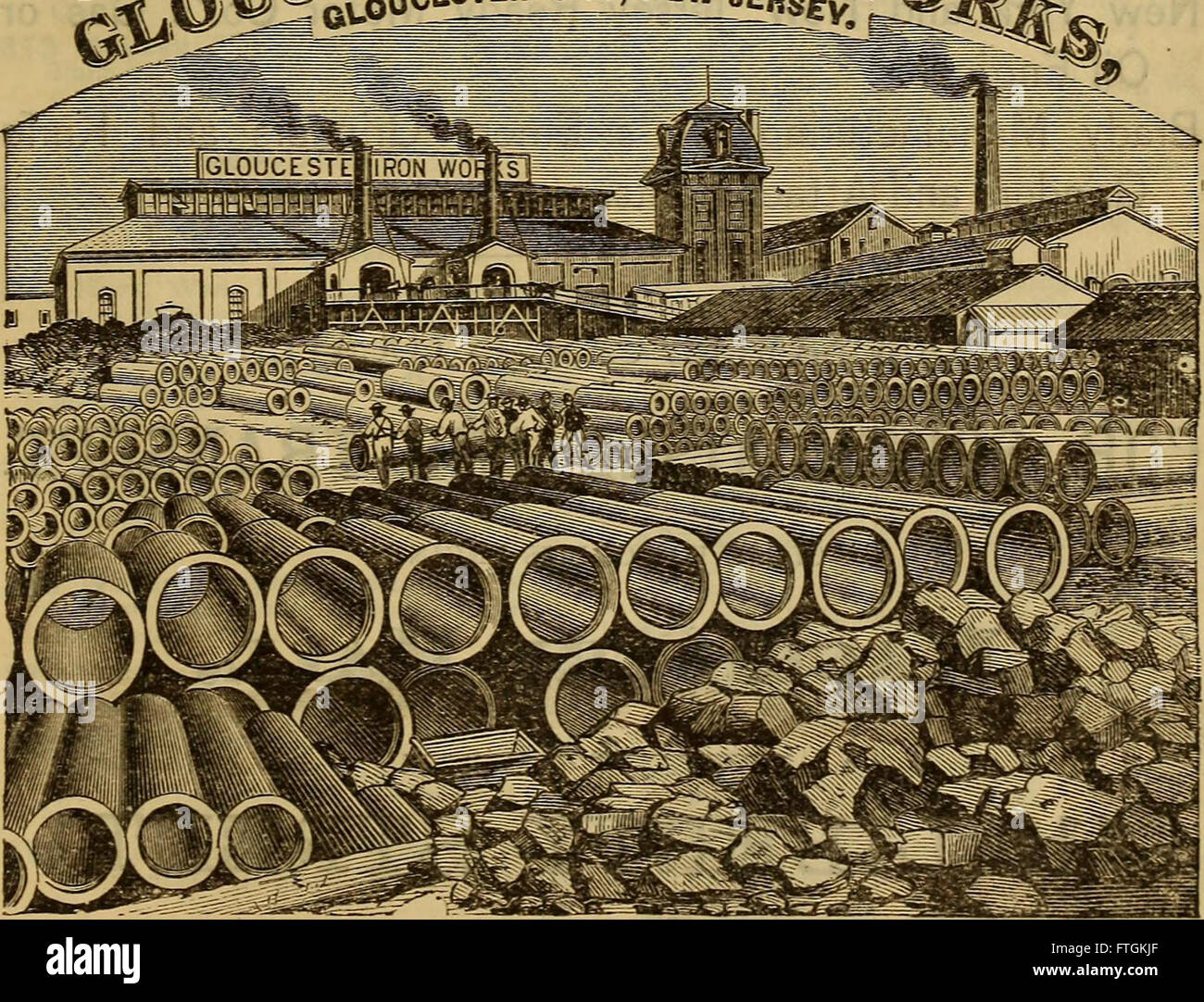 The 1876 official catalog outlining the sections of a major exhibition ...