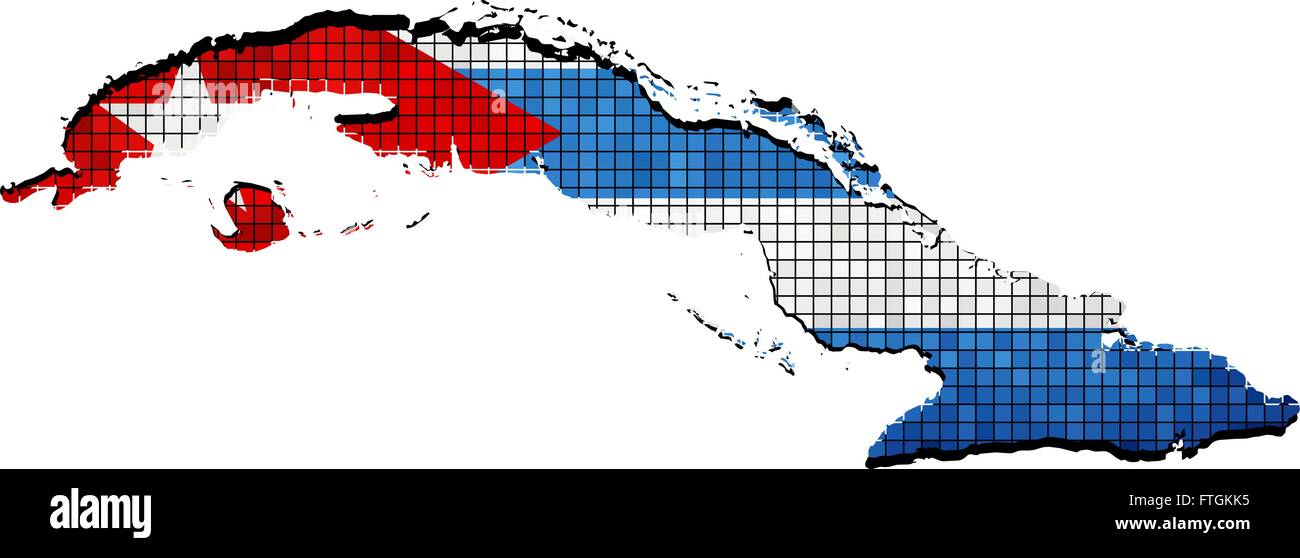 Map havana in cuba Stock Vector Images - Alamy