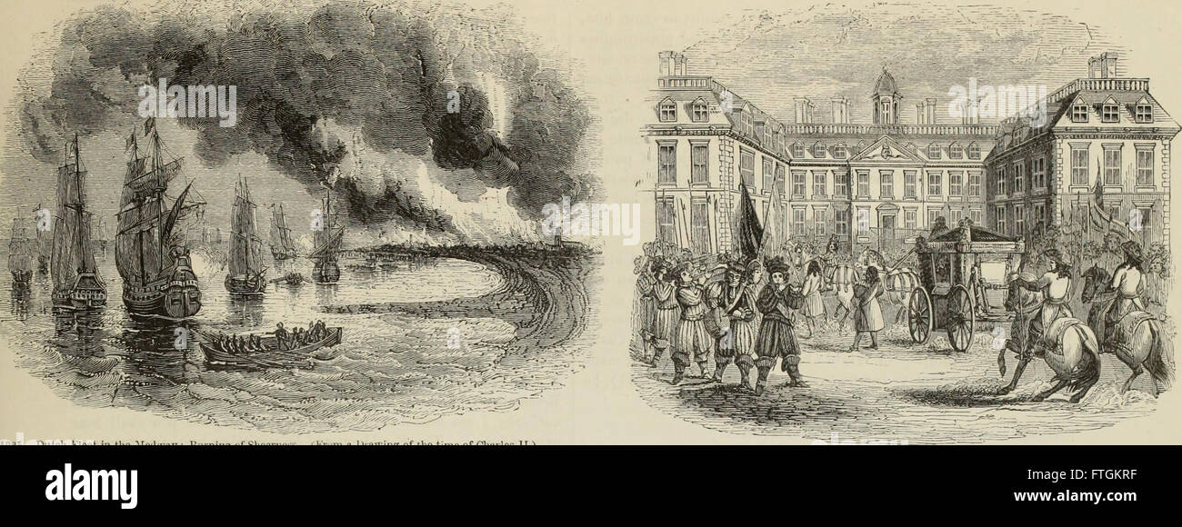 An 1845 pictorial collection showcasing various aspects of England's ...