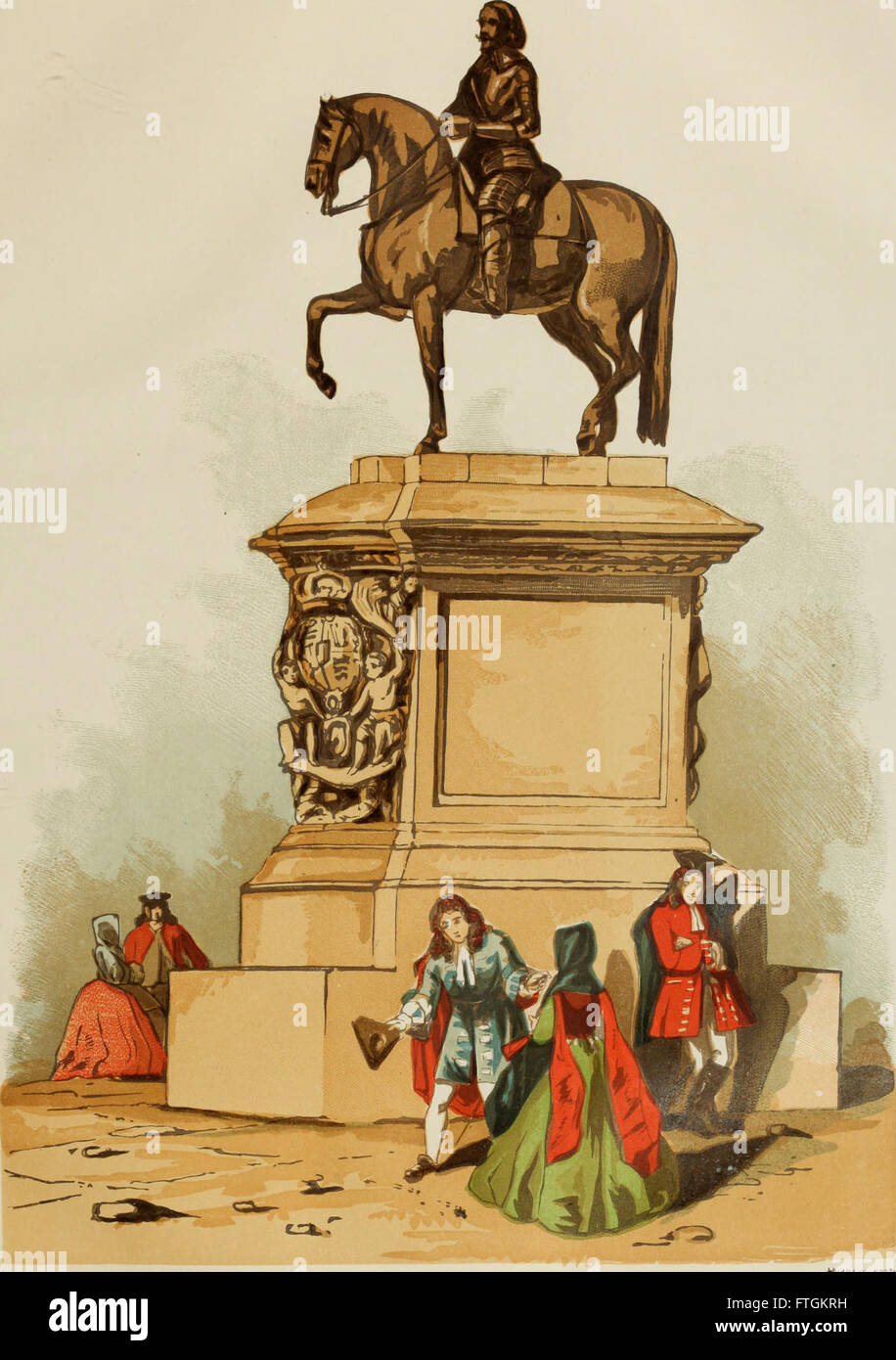 A 1845 pictorial museum showcasing regal, ecclesiastical, and municipal ...