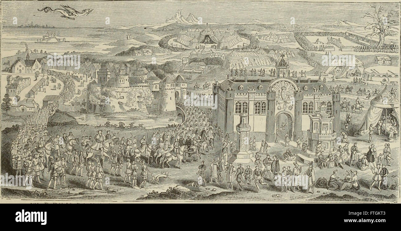 'Old England' (1845) is a pictorial work depicting English history ...