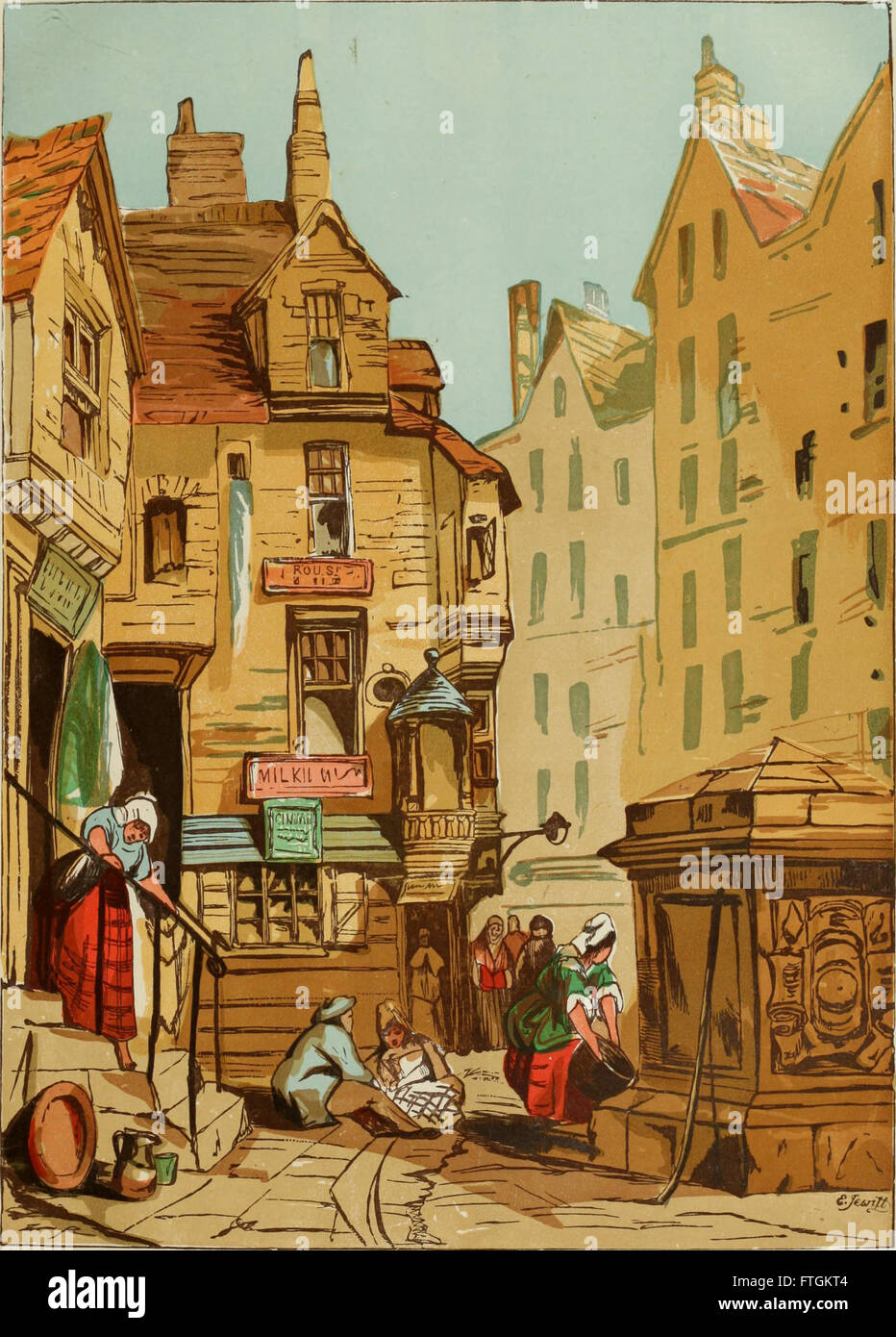 A comprehensive visual collection from 1845 showcasing historical ...