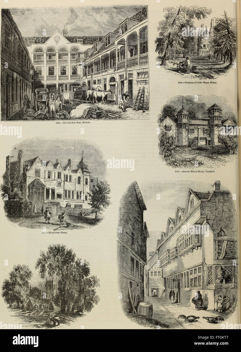 'Old England' (1845) is a pictorial collection documenting various ...