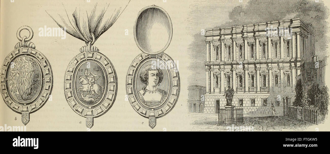 This 1845 publication offers a visual collection of England's royal ...