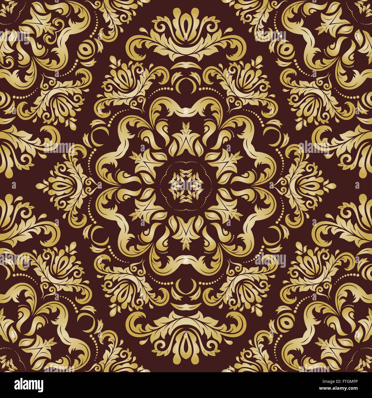 Seamless Oriental Background Stock Photo - Alamy