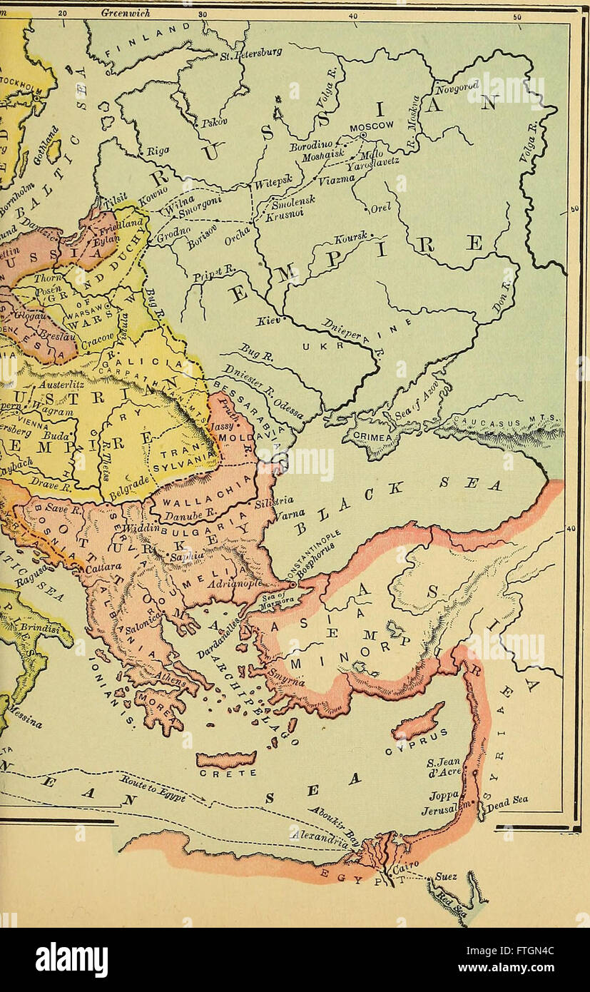 A 1870 historical work providing a broad outline of world history ...