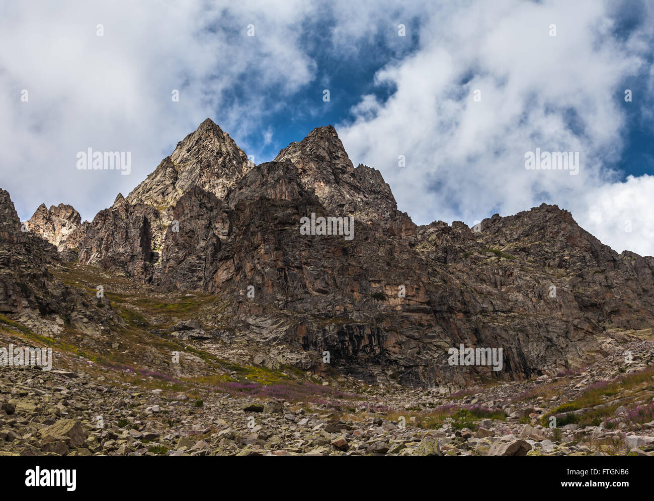 plateau on Kackar Mountains in the Black Sea Region, Turkey Stock Photo ...