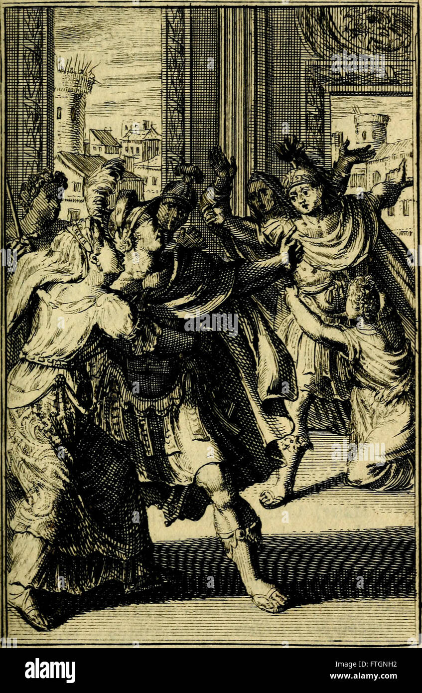 A 1695 work by Hadrian Schoonebeeck, explaining and illustrating heroic ...