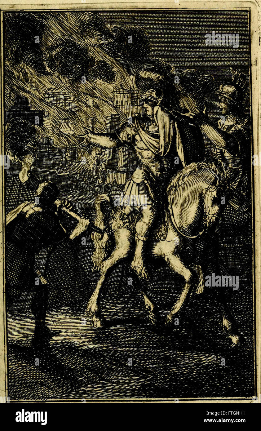 A 1695 work by Hadrian Schoonebeeck, providing an artistic explanation ...