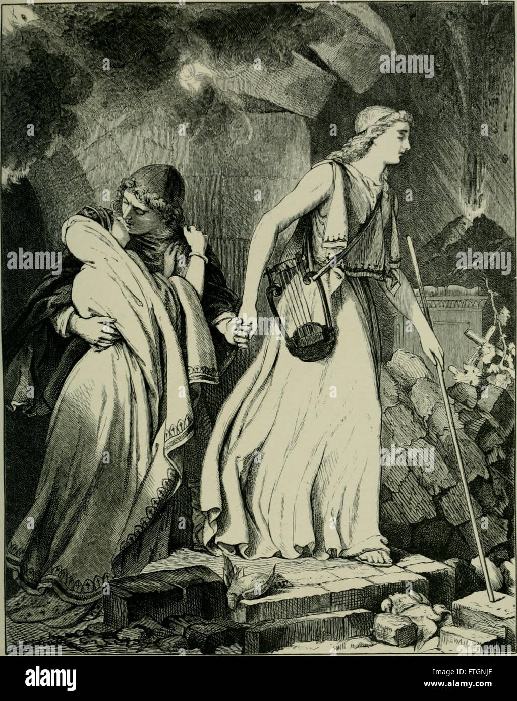Pictures from English literature (1870 Stock Photo - Alamy