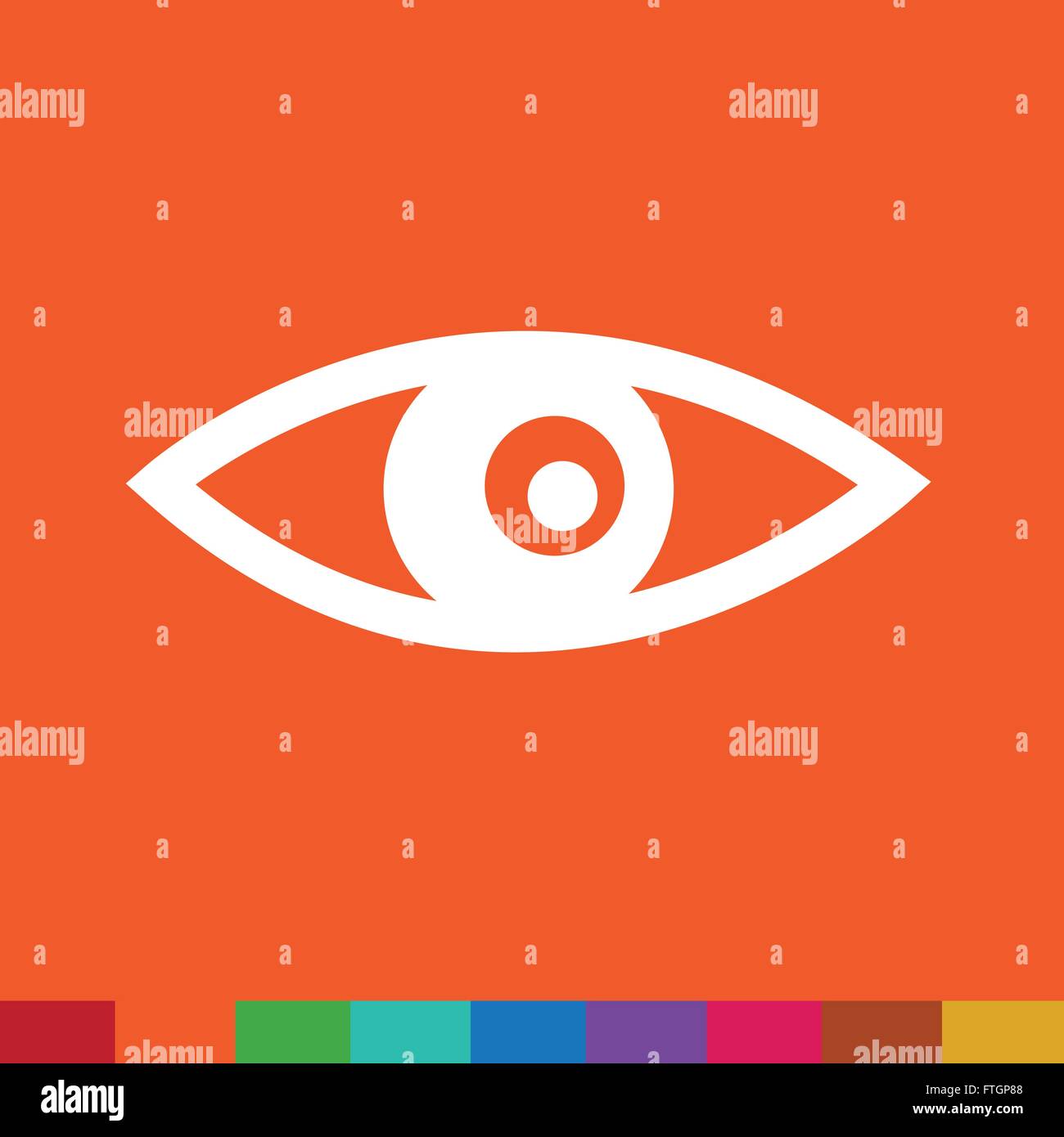 Eye Icon Illustration sign design Stock Vector Image & Art - Alamy