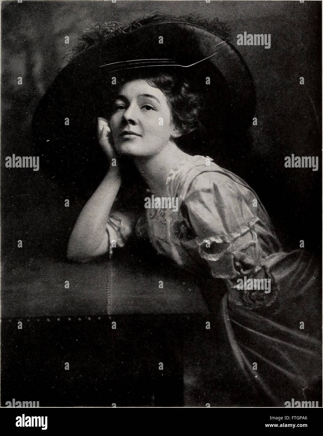 A portrait study from 1911, focusing on the techniques and styles used ...