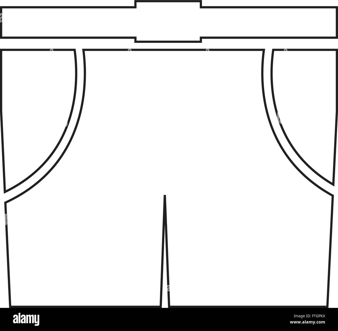 Men flat art design Black and White Stock Photos & Images - Alamy