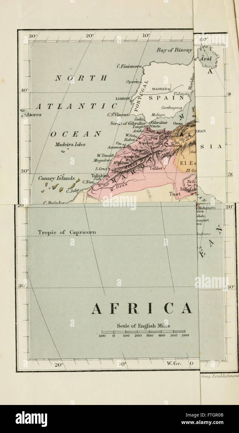A detailed exploration of Africa in 1878, examining the geography ...