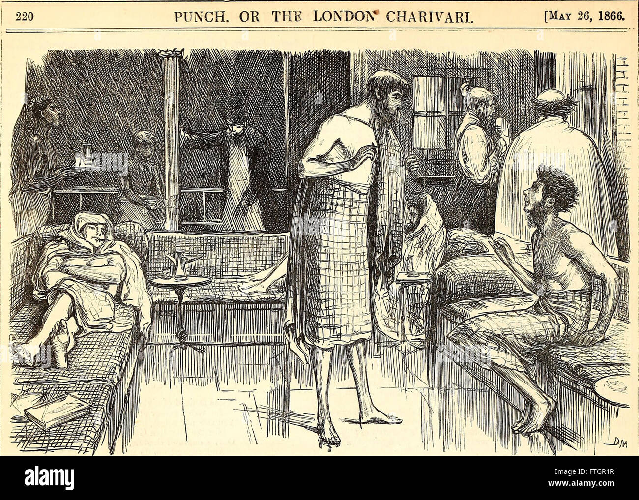 'Punch,' first published in 1841, was a British satirical magazine ...
