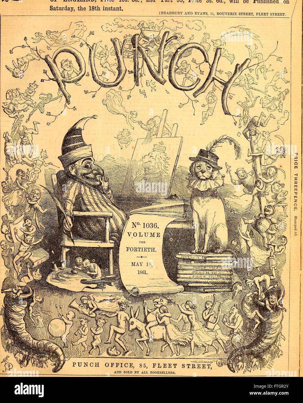 'Punch', first published in 1841, was a British satirical magazine ...