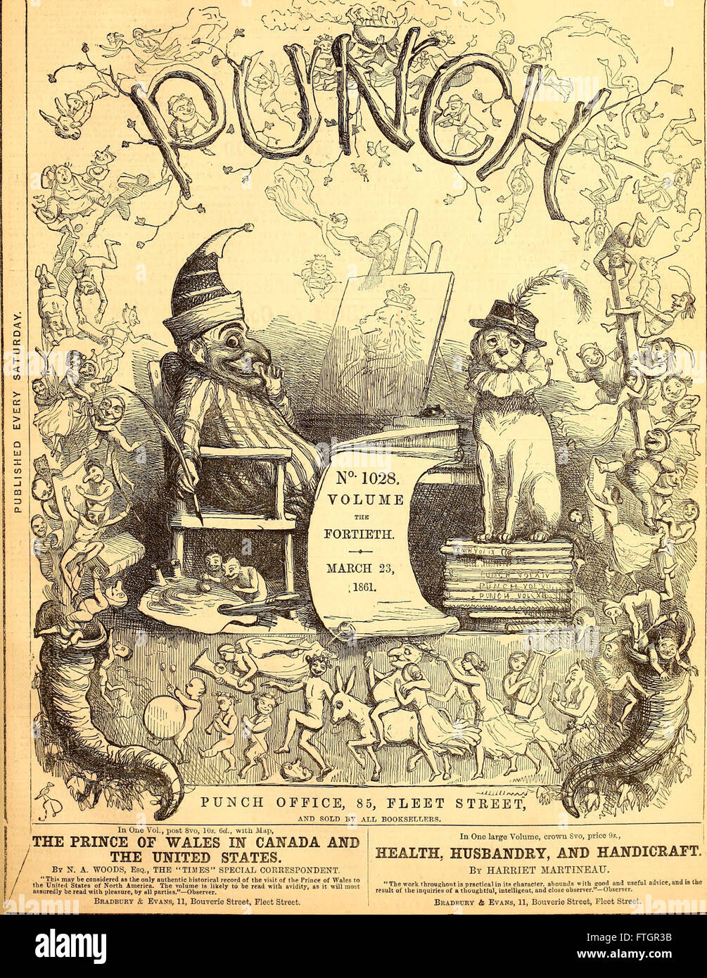 'Punch' was a British satirical magazine first published in 1841, known ...