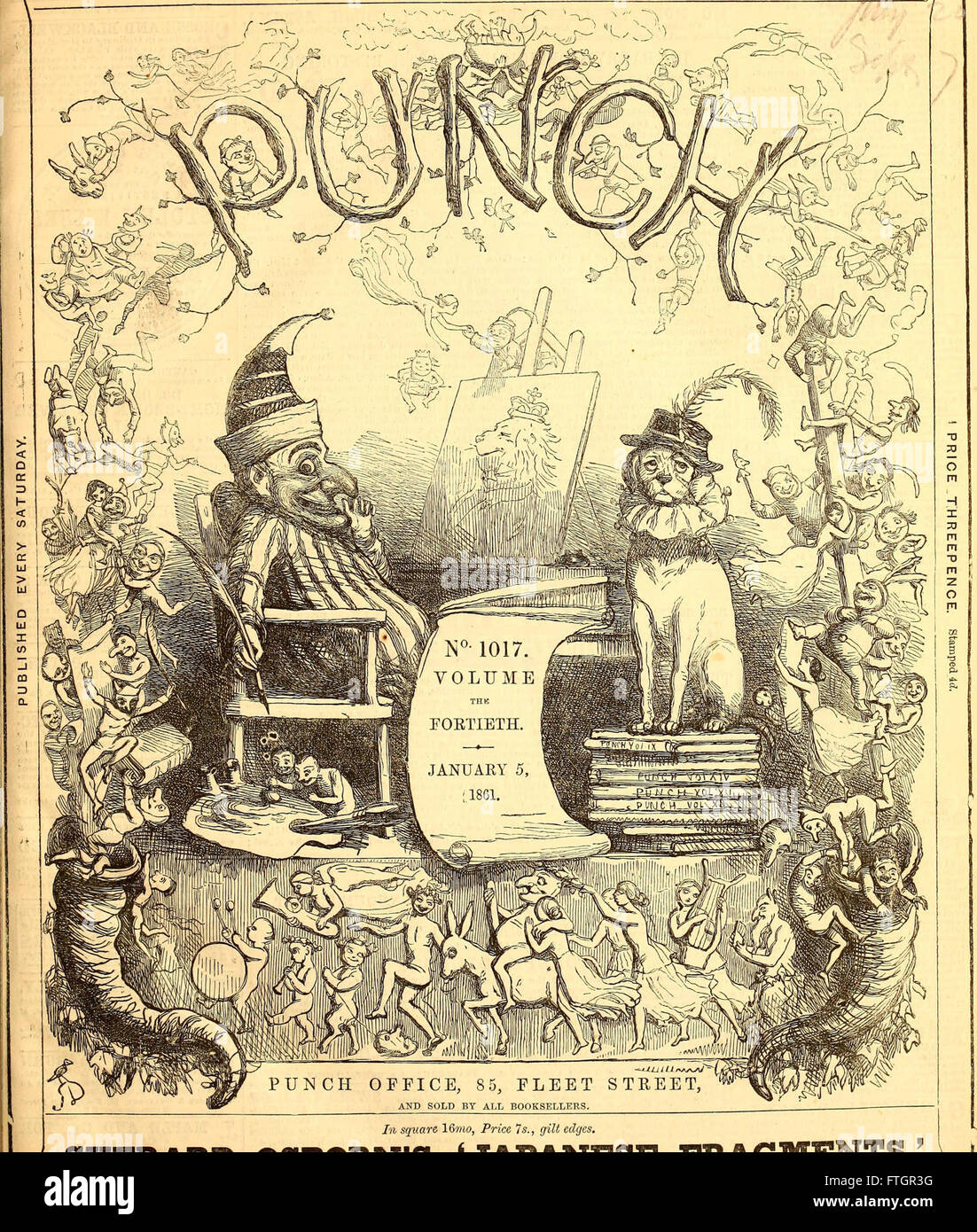 *Punch* (1841) is a satirical magazine, known for its witty commentary ...