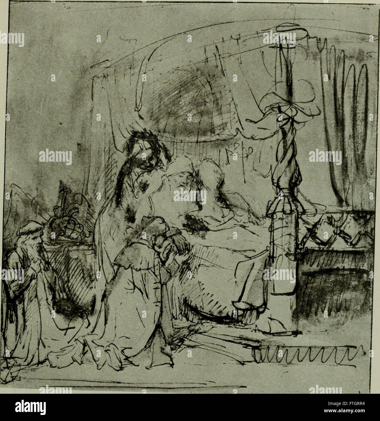 'Rembrandt Handzeichnungen' (1919) is a collection of Rembrandt's ...