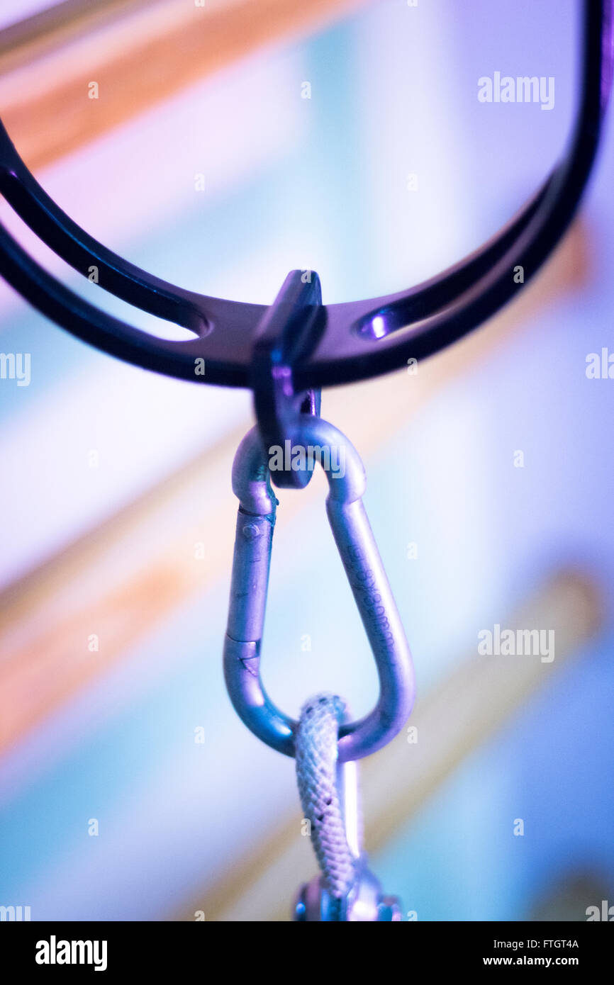 Exercise machine hand grip in crossfit, bodybuilding and weight ...