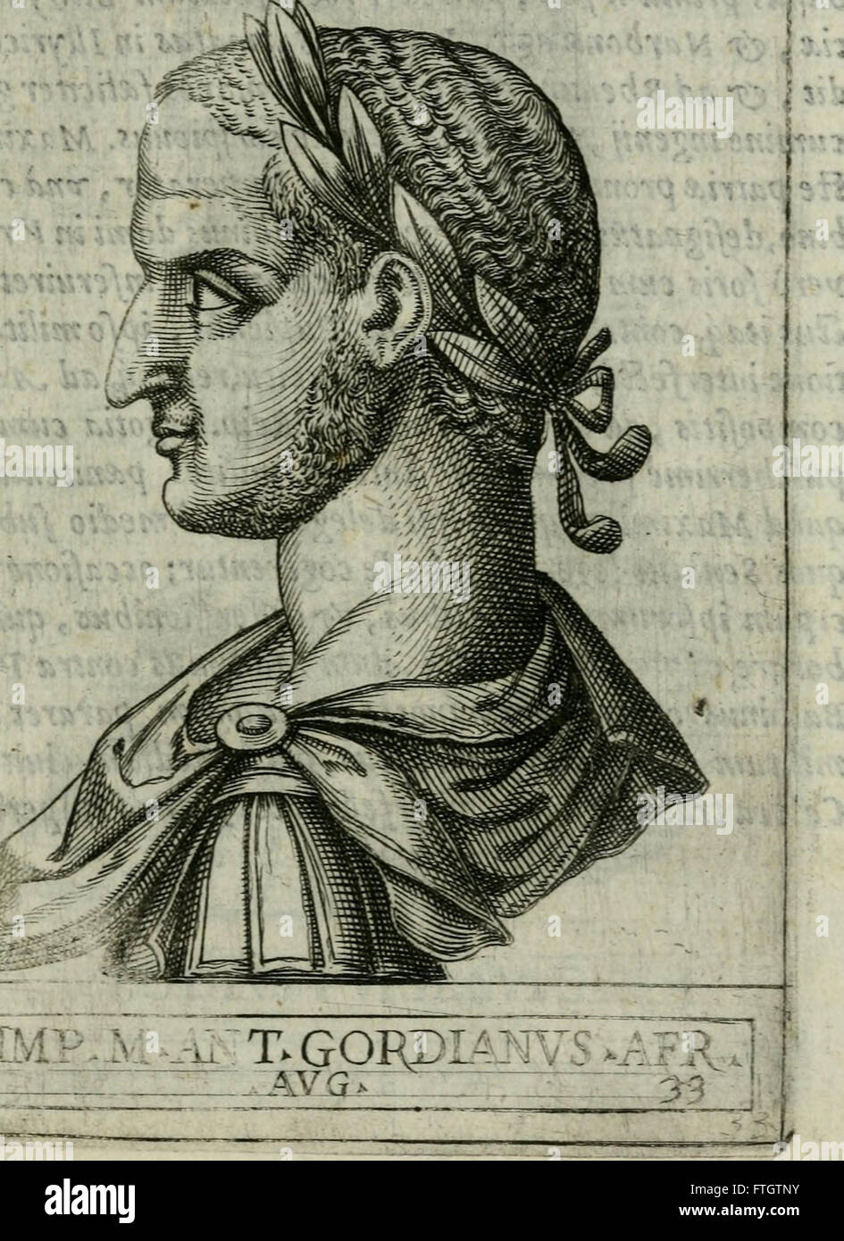 A 1583 collection of portraits and inscriptions of Roman emperors ...