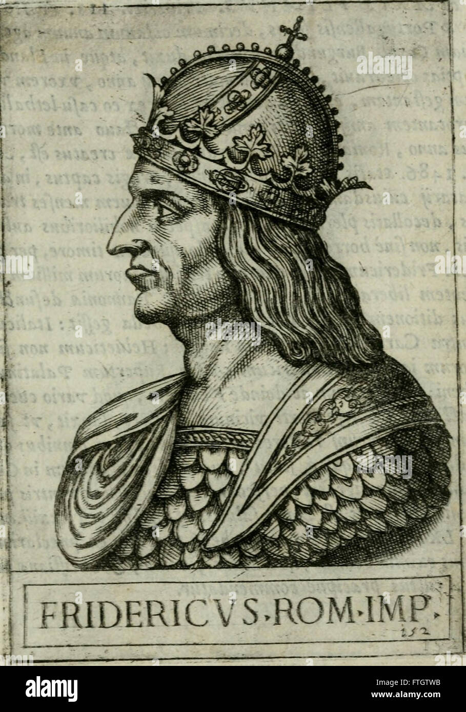 A 1583 work collecting portraits and biographies of Roman emperors ...