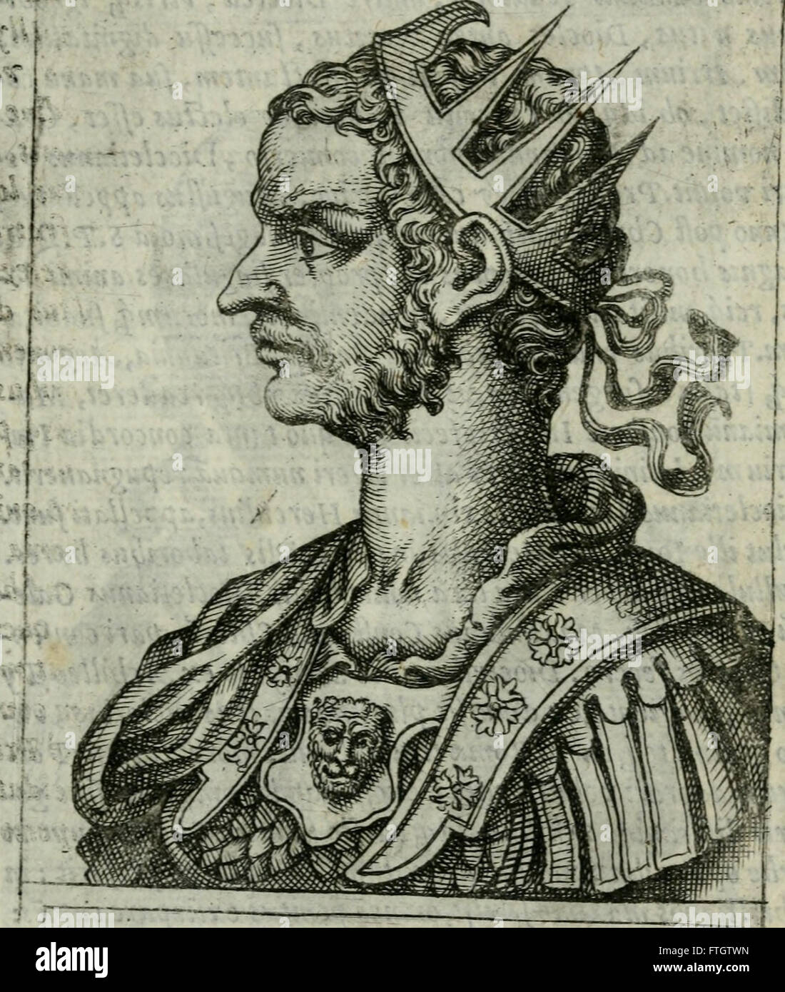 Romanorum imperatorum effigies (1583) is a compilation of portraits and ...