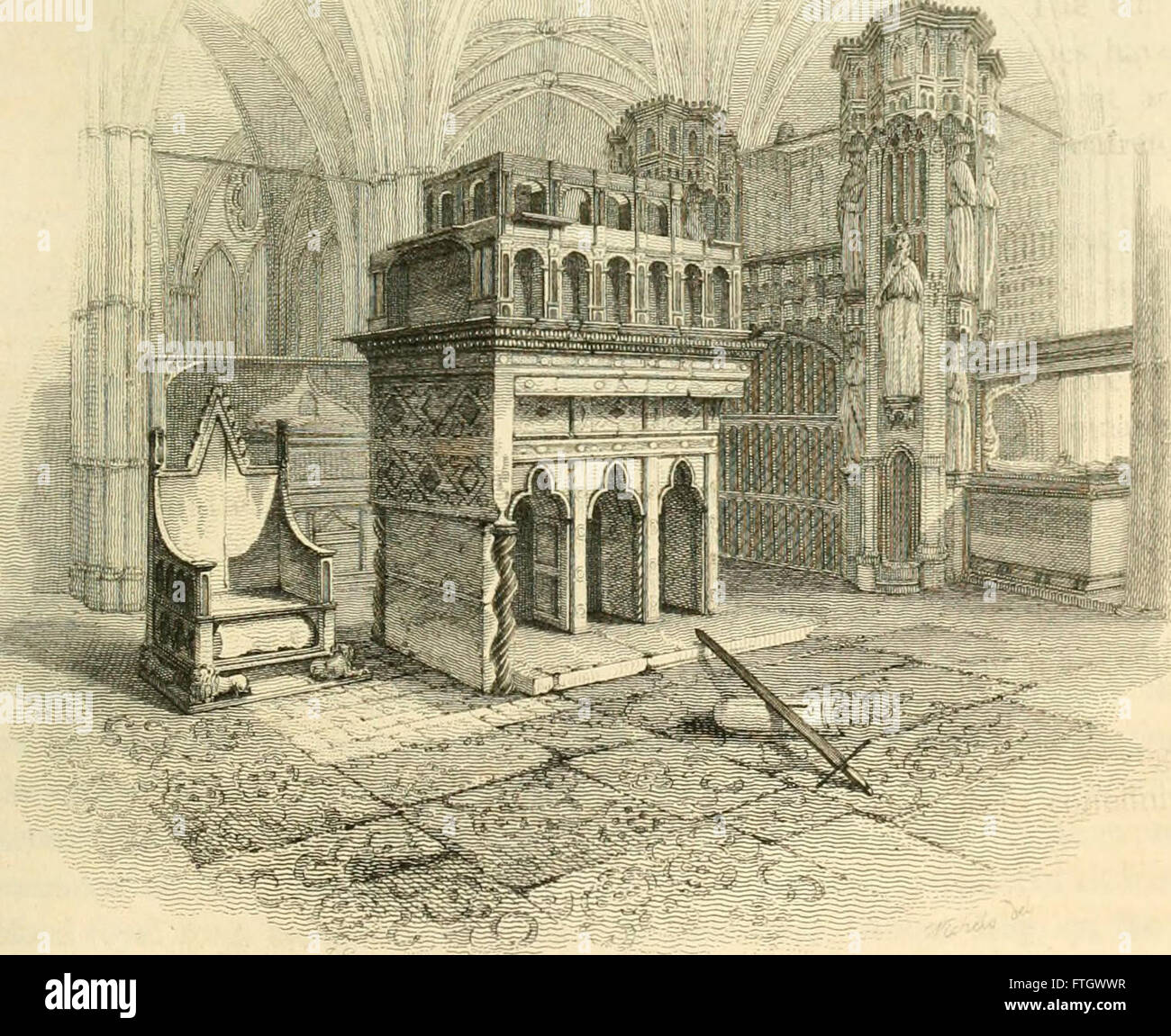 A collection of detailed engravings from original paintings and ...