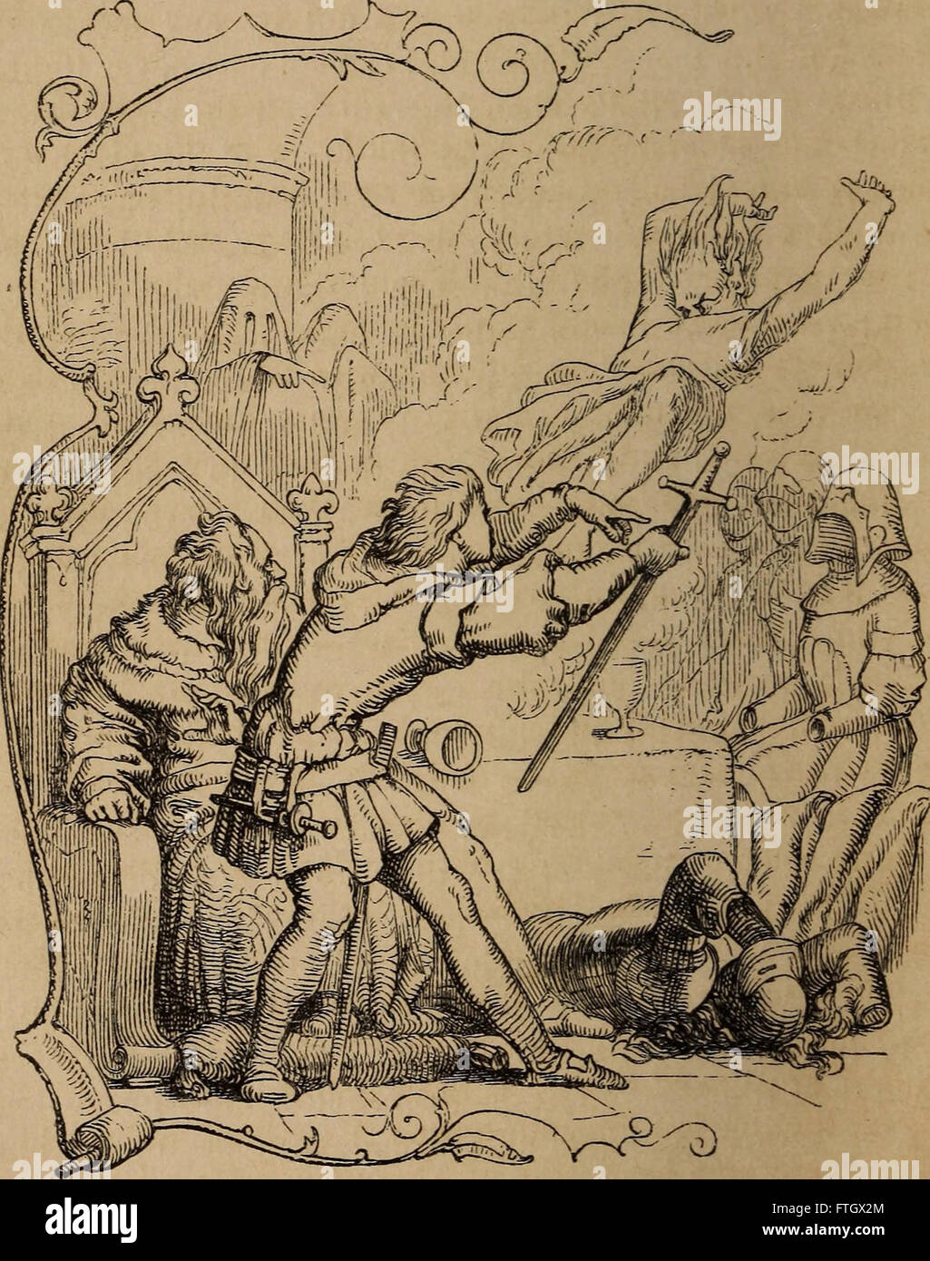 'Sintram and His Companions' (1848) is a gothic novella by Friedrich de ...