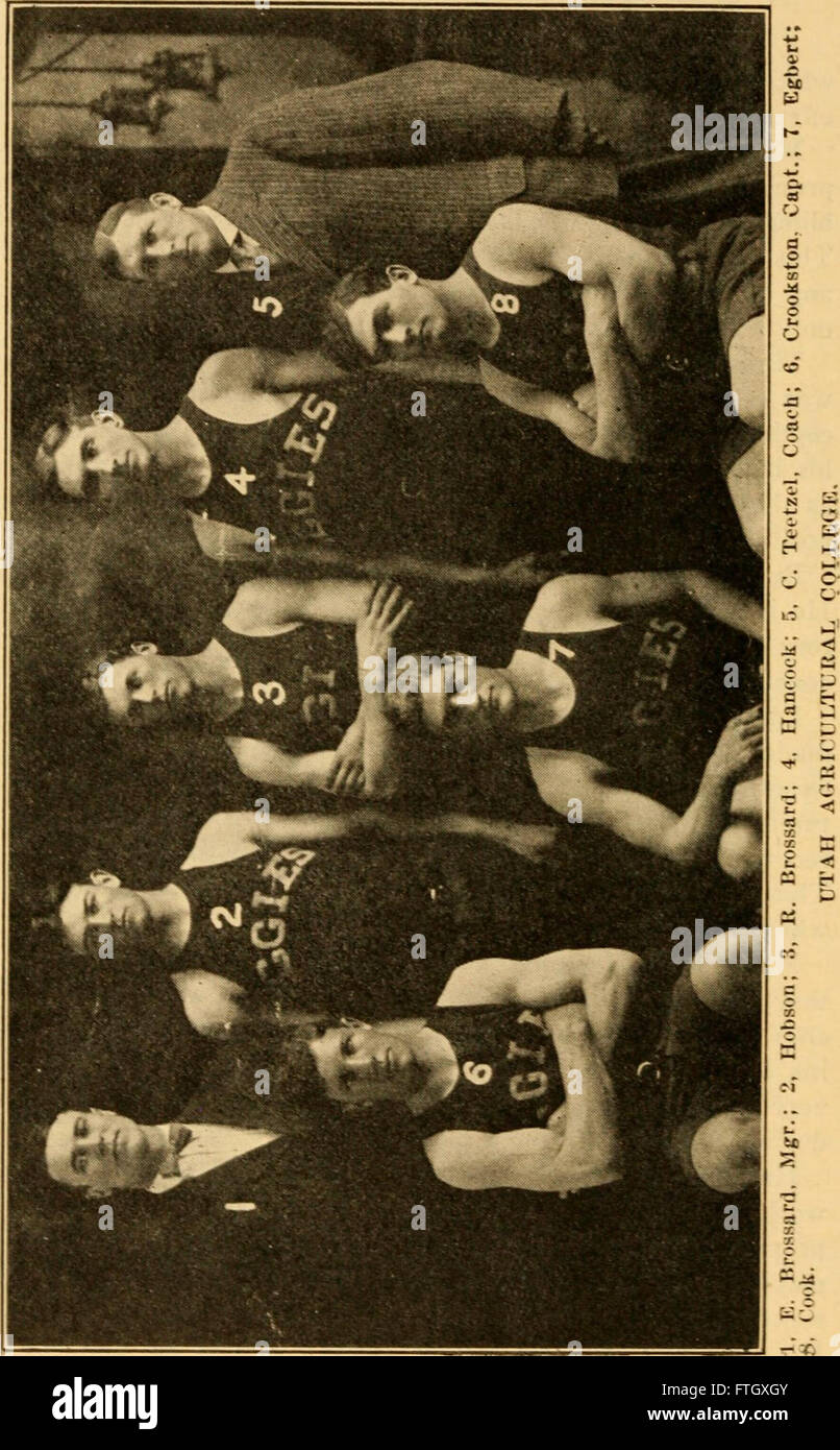 The 1905 edition of Spalding's official collegiate basketball guide ...
