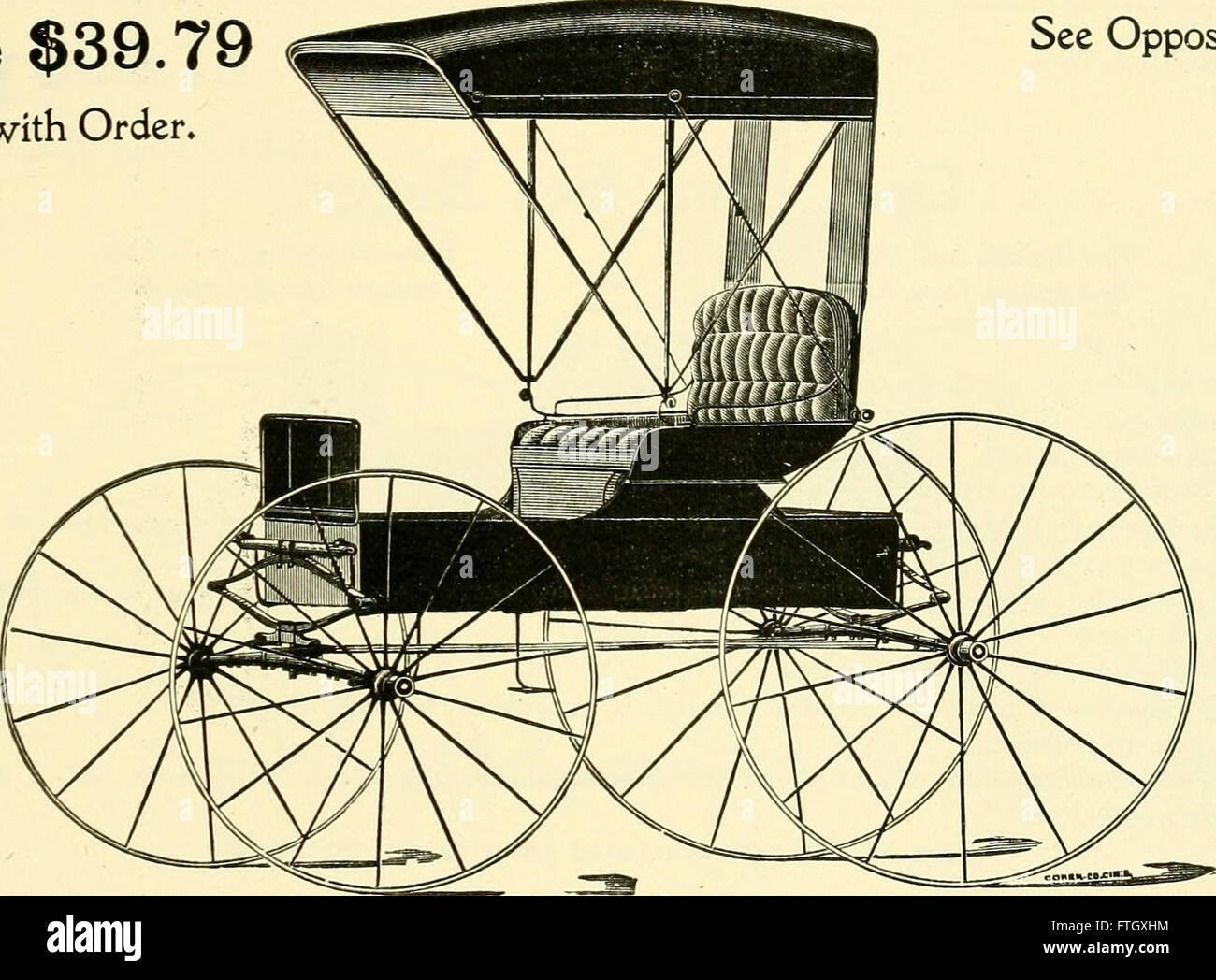 Special no. 12 - Muncie buggies (1890 Stock Photo - Alamy
