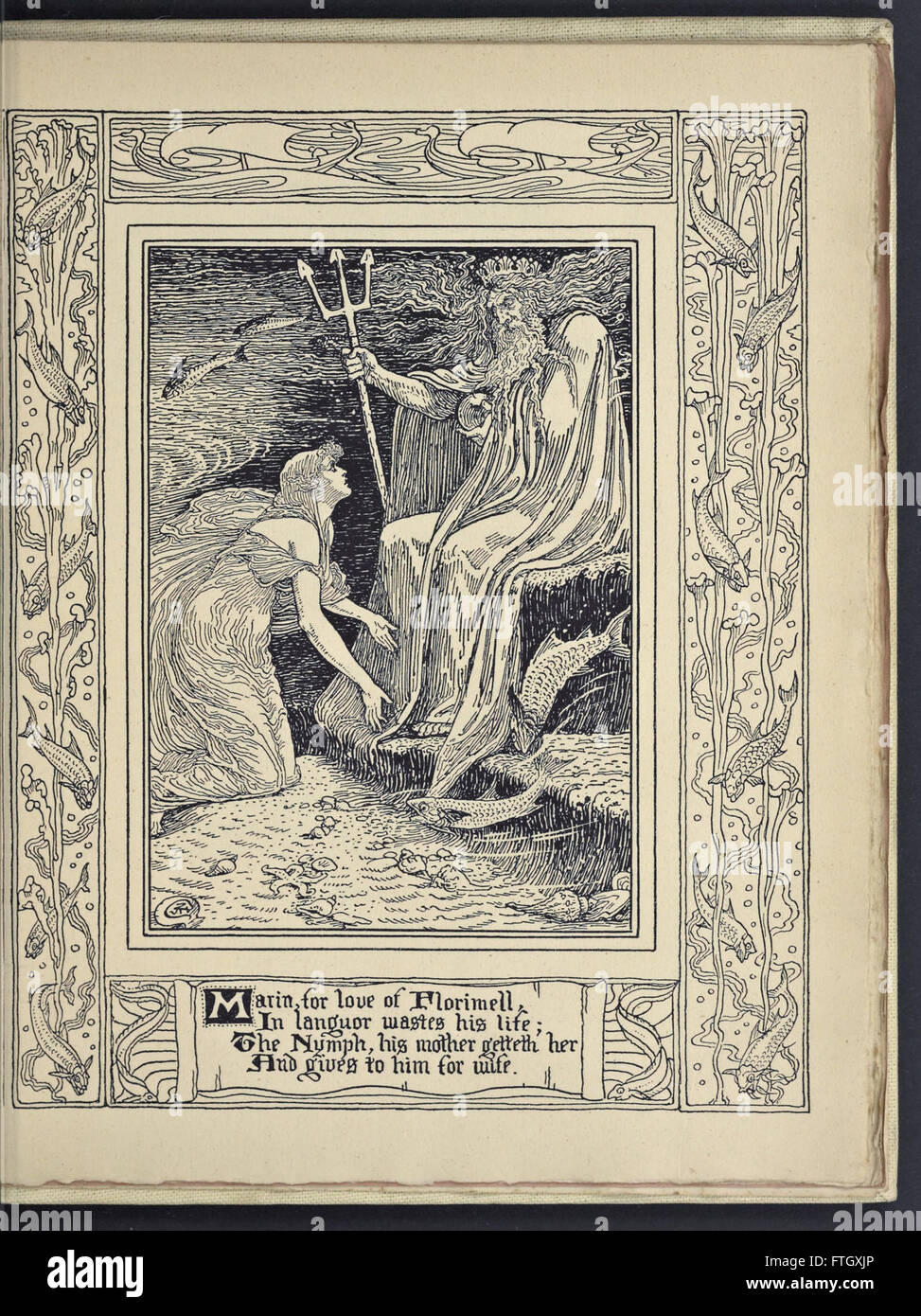 This 1895 edition of Edmund Spenser's epic poem *The Faerie Queene ...