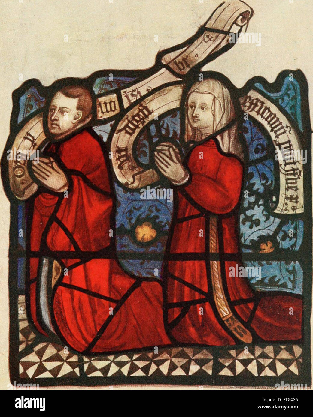 This 1913 work explores stained glass artwork from the Middle Ages in ...