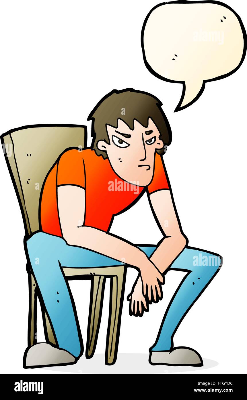 Cartoon dejected man Stock Vector Images - Alamy