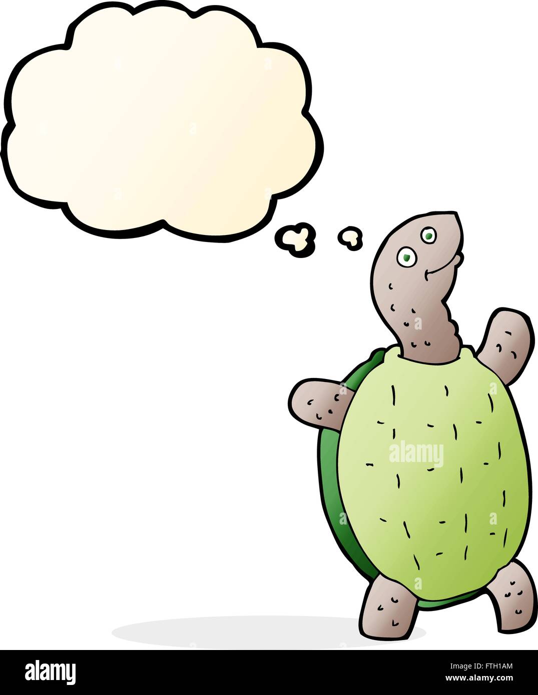 Cartoon happy turtle bubble Stock Vector Images - Alamy