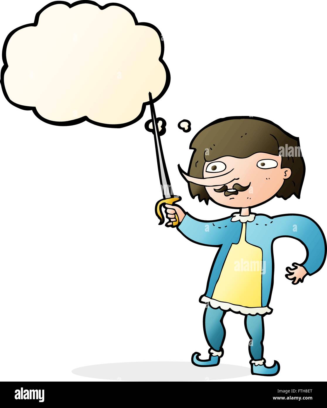 Balloon sword isolated Stock Vector Images - Alamy