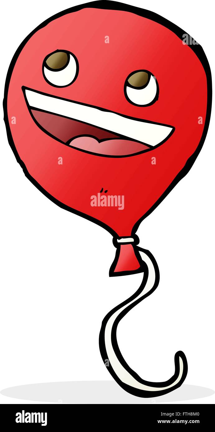 cartoon balloon with face Stock Vector Image & Art - Alamy