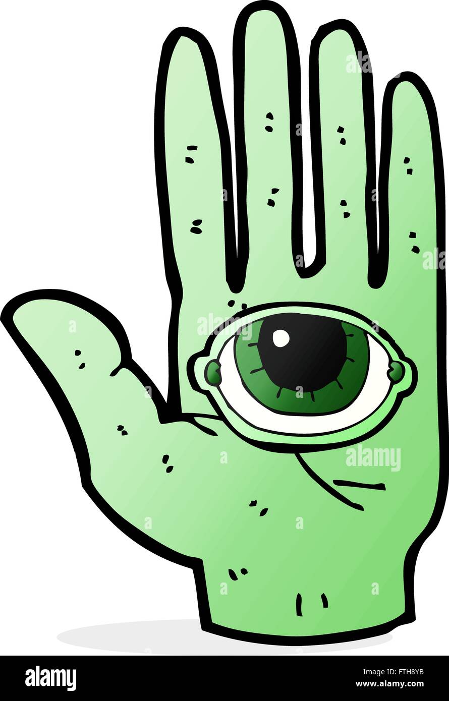 cartoon spooky hand Stock Vector Image & Art - Alamy